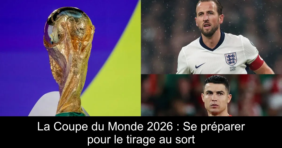 La Coupe du Monde 2026 : Se préparer pour le tirage au sort ...