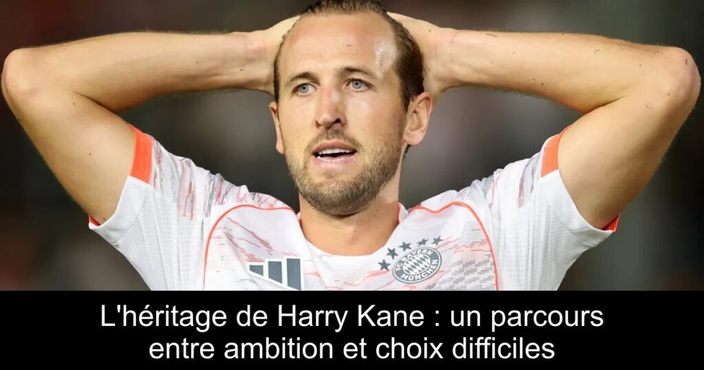 L'héritage de Harry Kane : un parcours entre ambition et choix ...