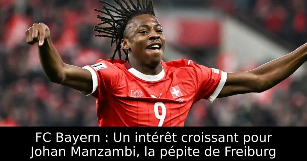 FC Bayern : Un intérêt croissant pour Johan Manzambi, la pépite de ...